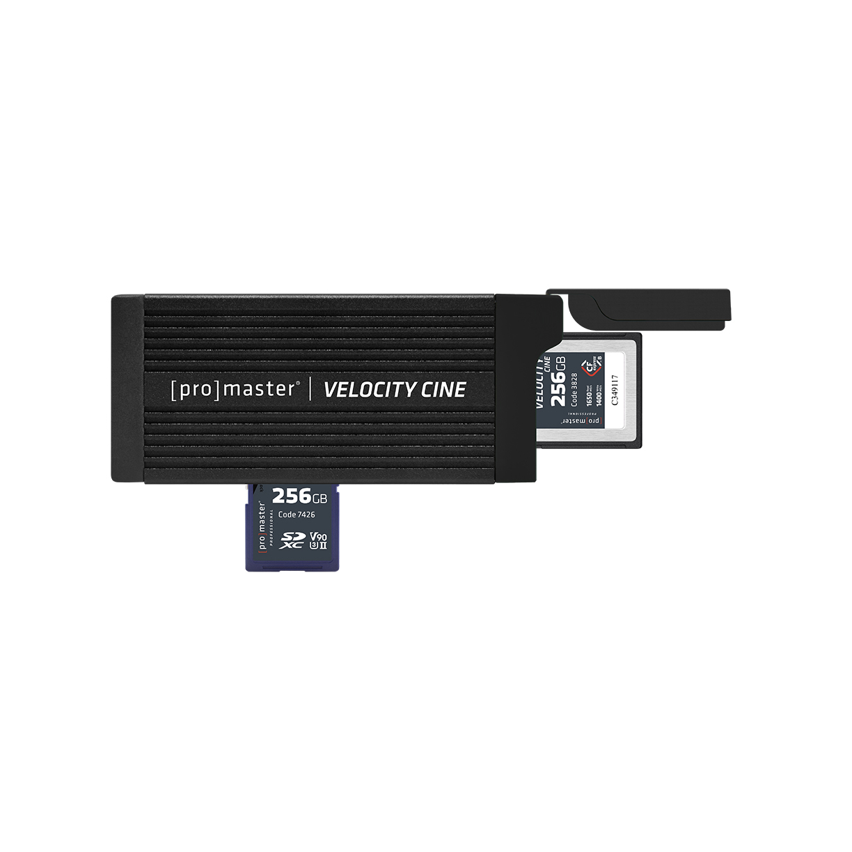 ProMaster Velocity CINE Dual Card Reader - CFexpress Type B & SD - The ...